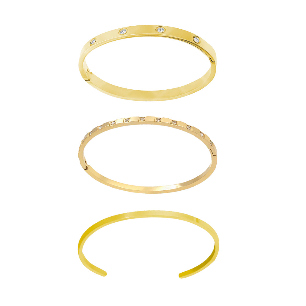 Essential Bangle Bundle – EVRYJEWELS