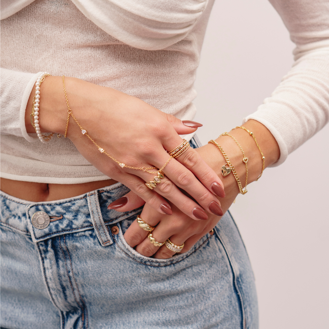 Full of Love Hand Chain – EVRYJEWELS