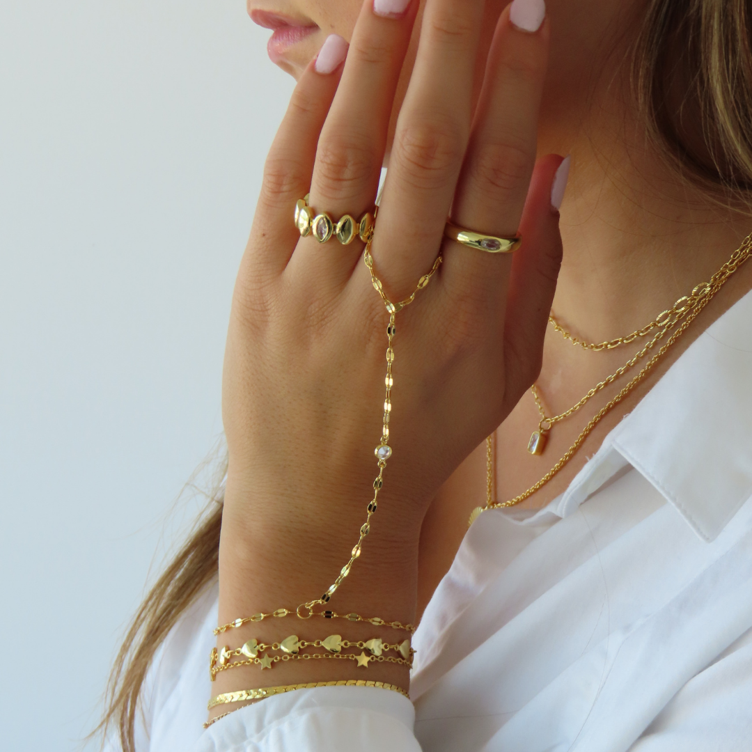 Jasmine Hand Chain – EVRYJEWELS